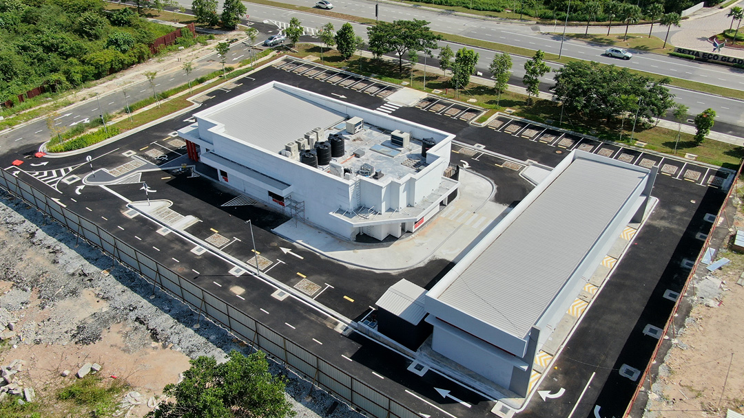 Construction Progress of Edusphere @ Cyberjaya (July 2021) – HCK Edusphere